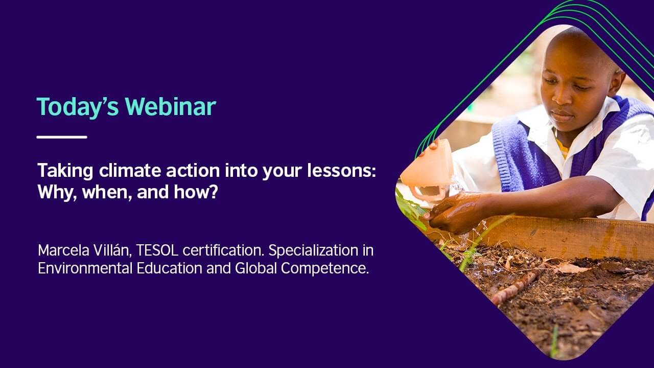 How can we incorporate climate action in ELT? | British Council